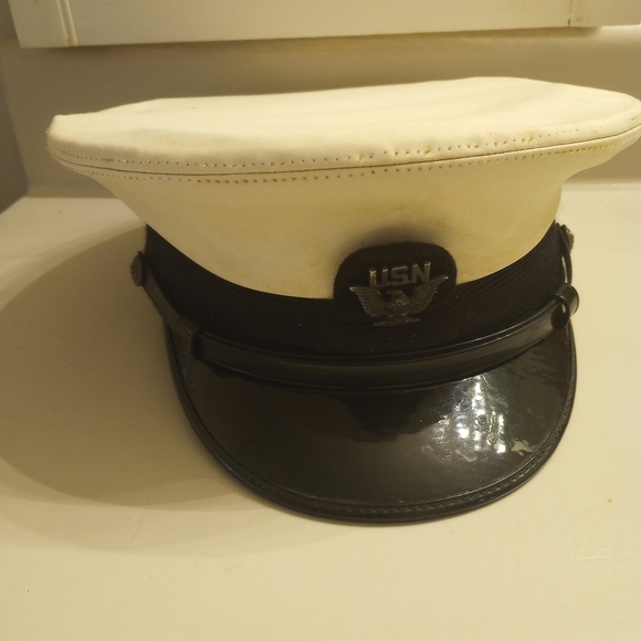 Bancroft | Accessories | Bancroft Military Vintage Us Navy Cap | Poshmark
